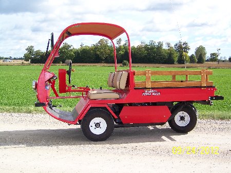 Walker Power Truck Rack for Rear Deck